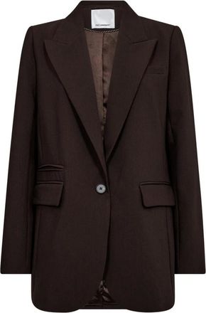Co'Couture Femme, Vestes, Brun, Taille: 42 FR VolaCC Single Oversize Blazer