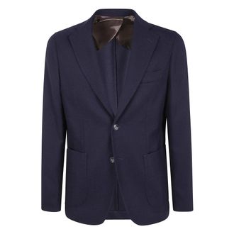 Barba Stilvolle Bactive Mono Jacke - - Suits - Herren - Blau - 2XL