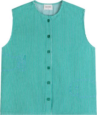 Bobo Choses Top Lucky Fish Rayures Coton Recycl&eacute; - Collection Femme Bobo Choses