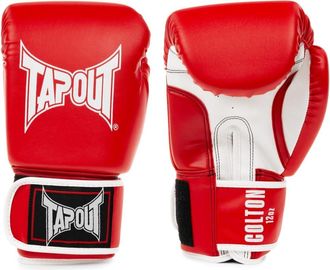 Tapout Boxhandschuhe aus Kunstleder (1Paar) Colton Red/White 16 oz