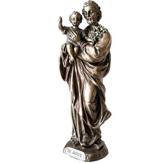 Phoenix Import Phoenix Import - Statuette Saint Joseph de couleur bronze