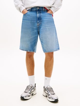 Tommy Jeans Shorts TOMMY JEANS JAIMIE RELAXED, Herren, Gr. 36, N-Gr, denim medium, Denim/Jeans, Obermaterial: 71% Baumwolle, 29% Lyocell, unifarben, relaxed fit k