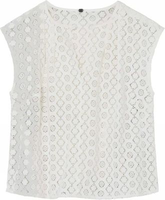 Gustav Femme, Tops, Blanc, Taille: 46 FR Sleeveless Top