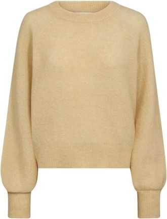 Co'Couture Femme, Pulls, Jaune, Taille: 38 FR Pulls &agrave; col rond