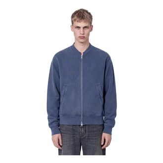 Our Legacy Rift Rei&szlig;verschluss-Sweatshirt - - Sweatshirts & Hoodies - Herren - Blau - XL