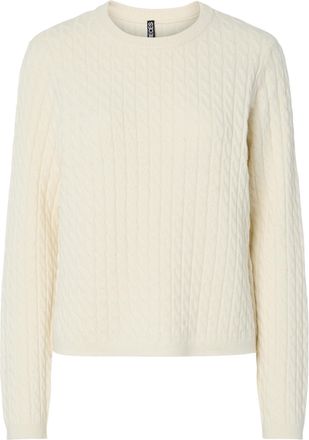 Pieces Pcfia Ls Cable Knit Noos Bc
