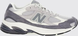 New Balance Baskets 2010 en daim et maille avec semelle interm&eacute;diaire ABZORB