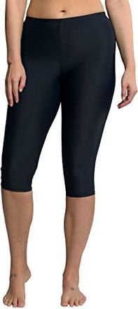 Ulla Popken Capri de Natation Slip de Bikini, Bleu Marine, 48 Femme