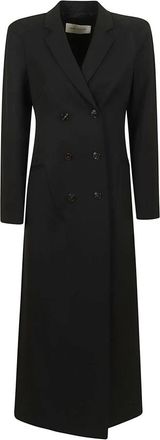 Dries Van Noten Femme, Manteaux, Noir, Taille: 40 FR Ronna 3122 W.w. Coat