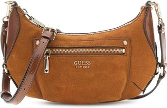 Guess Femme, Sacs, Brun, Taille: ONE Size Marsha Mini Crossbody