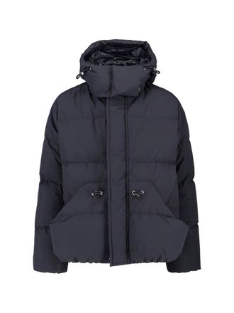 sacai Daunenjacke Mit Kapuze