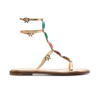 Gianvito Rossi Femme, Chaussures, Gris, Taille: 37 EU Shanti 05 Sandal