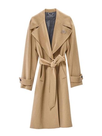 Karl Lagerfeld Manteau Au Genou - Camel