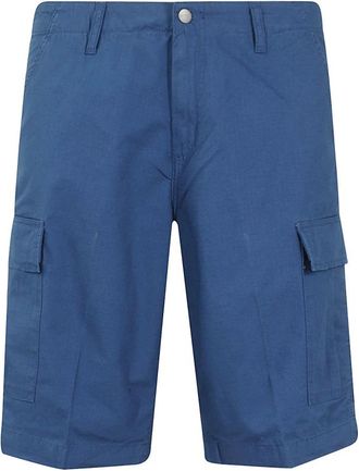 Carhartt Work in Progress Homme, Shorts, Bleu, Taille: W34 Short Cargo Regular