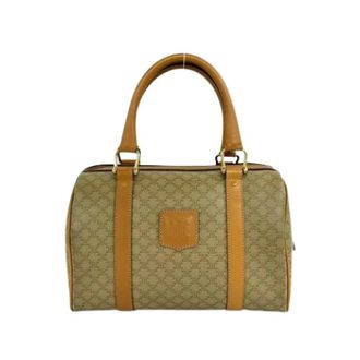 Celine Pre-owned Vintage Boston Bag - Femme - Pre-owned - Beige - Taille: ONE Size