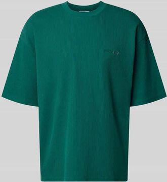 Review Relaxed Fit T-Shirt mit Strukturmuster