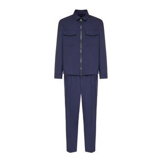 Santaniello Koordinierter Anzug - - Suits - Herren - Blau - M