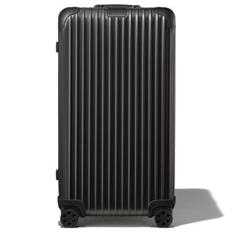 Rimowa Original Trunk XL Gro&szlig;er Koffer in Schwarz - Aluminium - 80x44x45