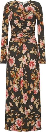 Cara Cara robe Maisy &agrave; fleurs - Vert