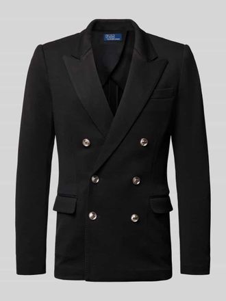 Polo Ralph Lauren Zweireihiger Blazer mit Woll-Anteil