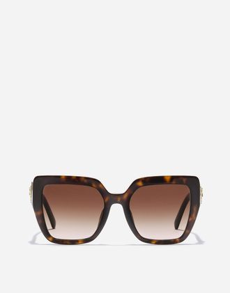 Dolce & Gabbana Devotion Sunglasses - Frau Neuheiten Havana Onesize