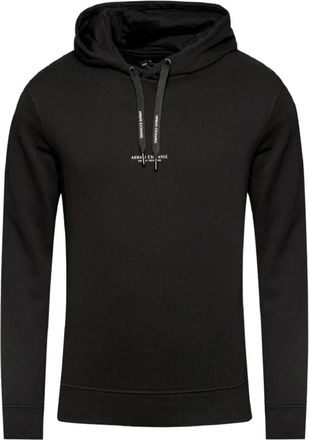 A|X Armani Exchange Homme, Sweatshirts et sweats &agrave; capuche, Noir, Taille: XS French Terry Cotton Sweat &agrave; capuche