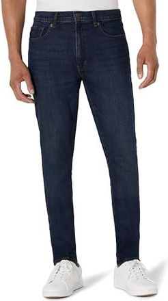 Amazon Essentials Jean Coupe Skinny, Élasticité Moyenne Homme, Teinté Foncé Délavé, 42W / 28L