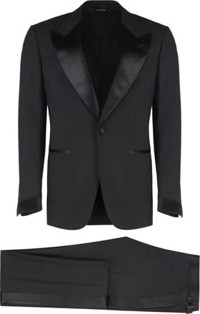 Tom Ford Homme, Costumes, Noir, Taille: L Shelton Wool Tuxedo