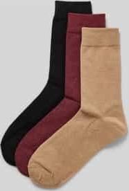 Jack & Jones Socken aus Baumwoll-Mix Modell JACORDINARY im 3er-Pack