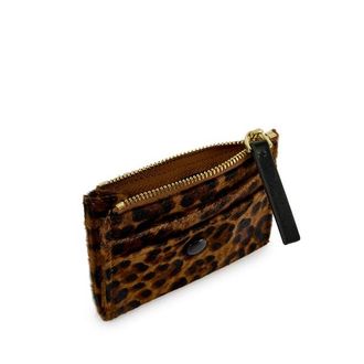 Saison 1865 Porte-cartes textur&eacute; en cuir