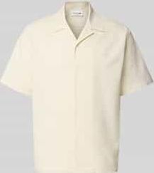 Lacoste Relaxed Fit Freizeithemd aus reiner Baumwolle