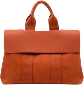 Herm&egrave;s Pre-owned Valparaiso PM - - Pre-owned - Damen - Orange - ONE SIZE