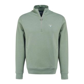 Barbour Rothley Half Zip Pullover - - Sweatshirts & Hoodies - Herren - Gr&uuml;n - L