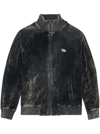Diesel S-Raband Jacke mit Logo-Stickerei - Schwarz