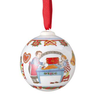 Hutschenreuther Porzellan-Kugel Weihnachten 2011