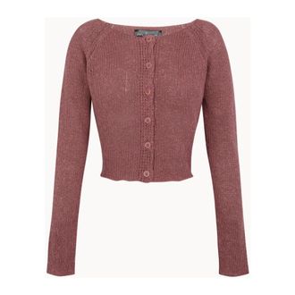 Cortana Sylvia Cardigan - - Knitwear - Damen - Rosa - M