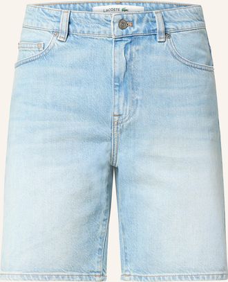 Lacoste Jeansshorts Regular Fit blau