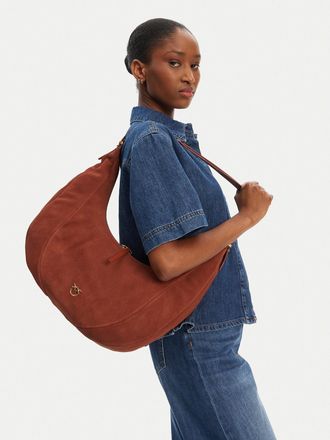 Pinko Handtasche PINKO Slouchy Hobo Big PE 25 PLTT 104295 A29N Braun