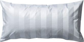 Curt Bauer Como 2044 Mako-Brokat-Damast Kissenbezug 40x80 1808-perlgrau