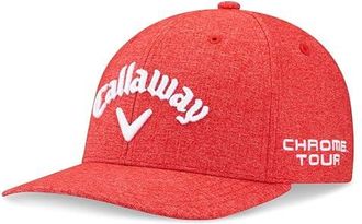 Callaway Golf Casquette Tour Authentic, ELYTE, Rouge Chiné