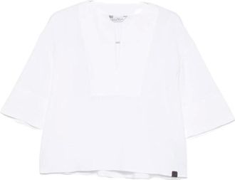 Max Mara Femme, Blouses et Chemises, Blanc, Taille: 34 FR Mxpsospiro 2611191019600001