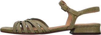 Chie Mihara Femme, Chaussures, Vert, Taille: 37 EU Taifa Flat Sandal