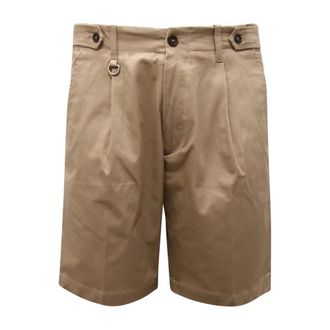 Paolo Pecora Stylische Bermuda-Shorts Made in Italy - - Shorts - Herren - Beige - S