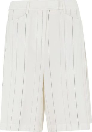 Semicouture Femme, Shorts, Blanc, Taille: 34 FR Short Paloma