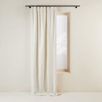 Madura Rideau À Galon Fronceur Leonard Ivoire - ECRU