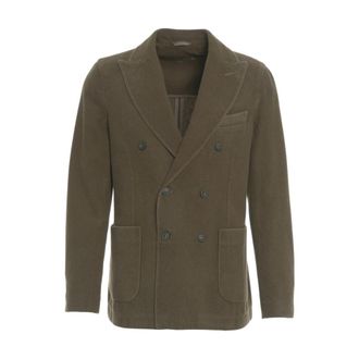 Circolo 1901 Gr&uuml;ner Doppelreihiger Blazer - - Jackets - Herren - Braun - M