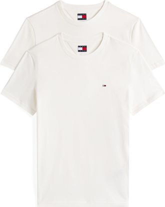 Tommy Jeans Shirt Tommy Flag Extra Slim T