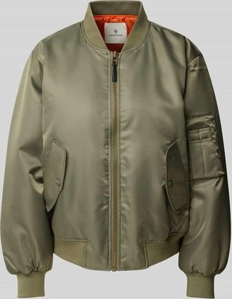 Anine Bing Bomberjacke mit kontrastfarbenem Futter
