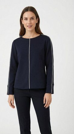 s.Oliver Black Label Sweatshirt U-Boot Ausschnitt