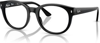 Ray-Ban Rb7227 Optics Schwarz Fassung Klar Glas Polarisiert 53-21